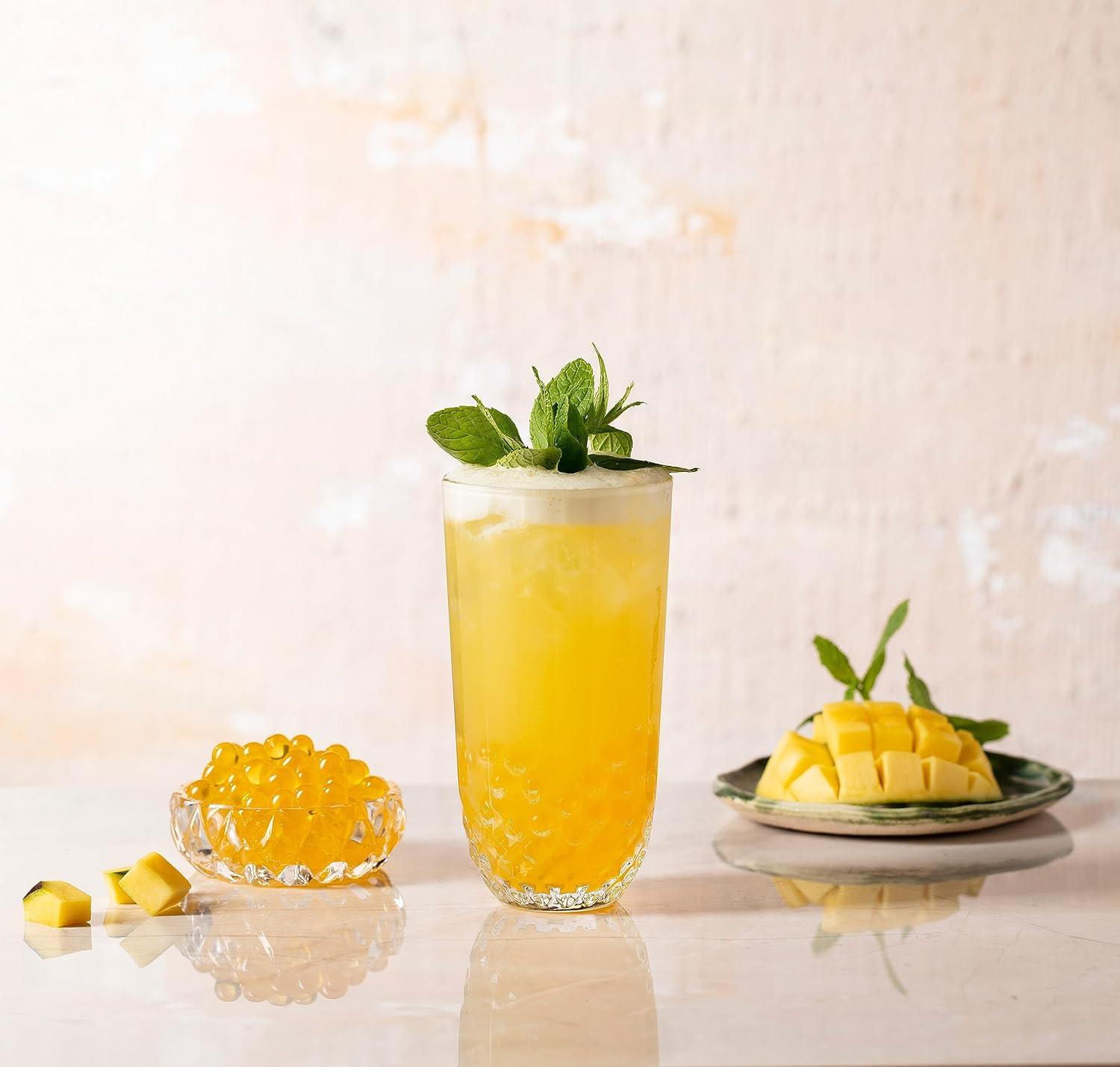 Bobajoy Mango Boba Pearls Popping Bursting Boba Bubble Tapioca Pearls ...
