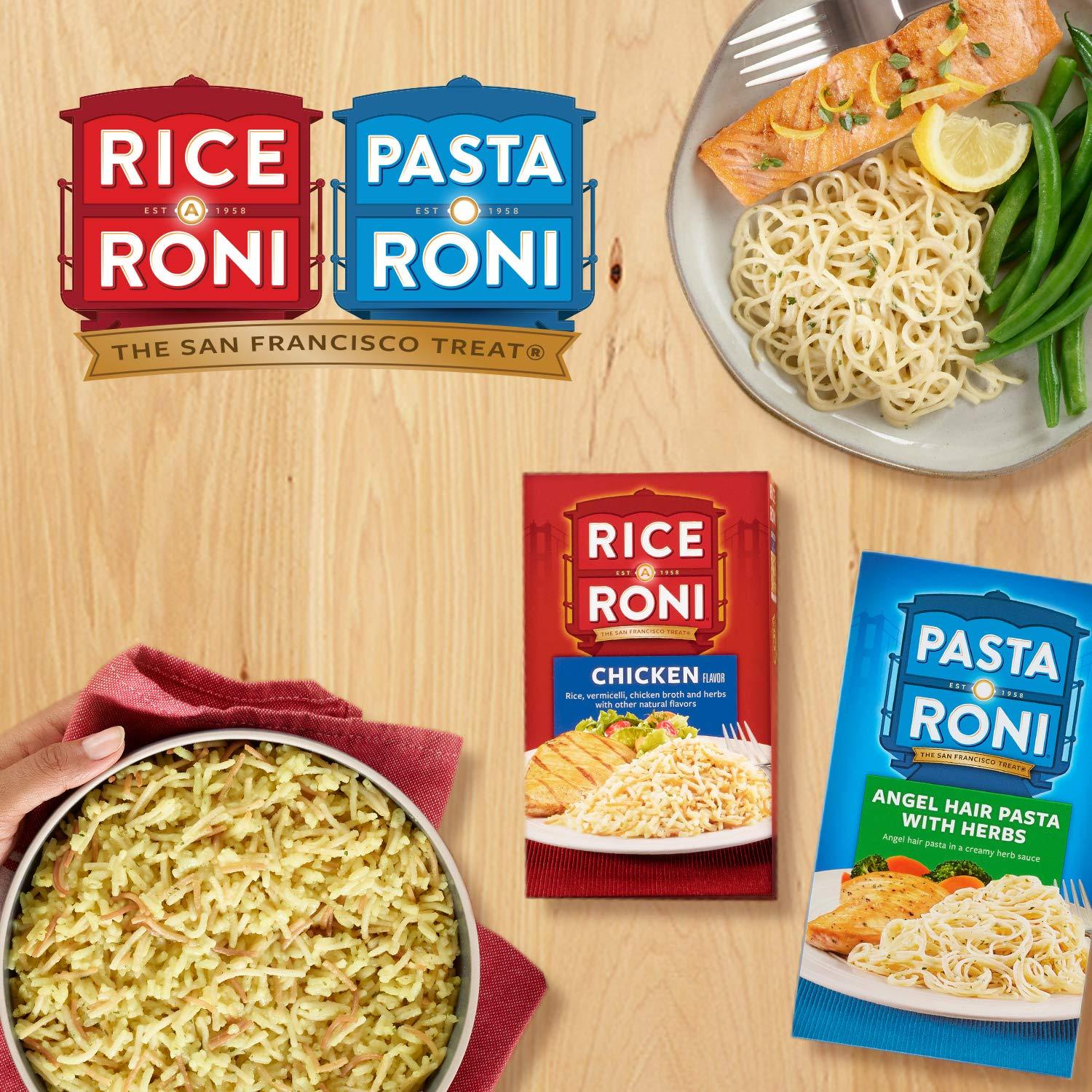 Rice-A-Roni Chicken & Garlic 5.9oz Boxes (12 Pack) - Delicious and ...