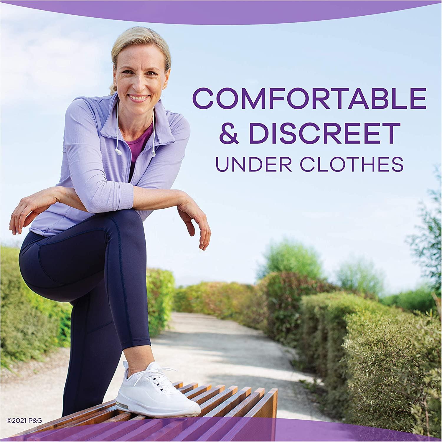 Always Discreet Extra Heavy Long Incontinence Pads 56 Count - Ultimate ...