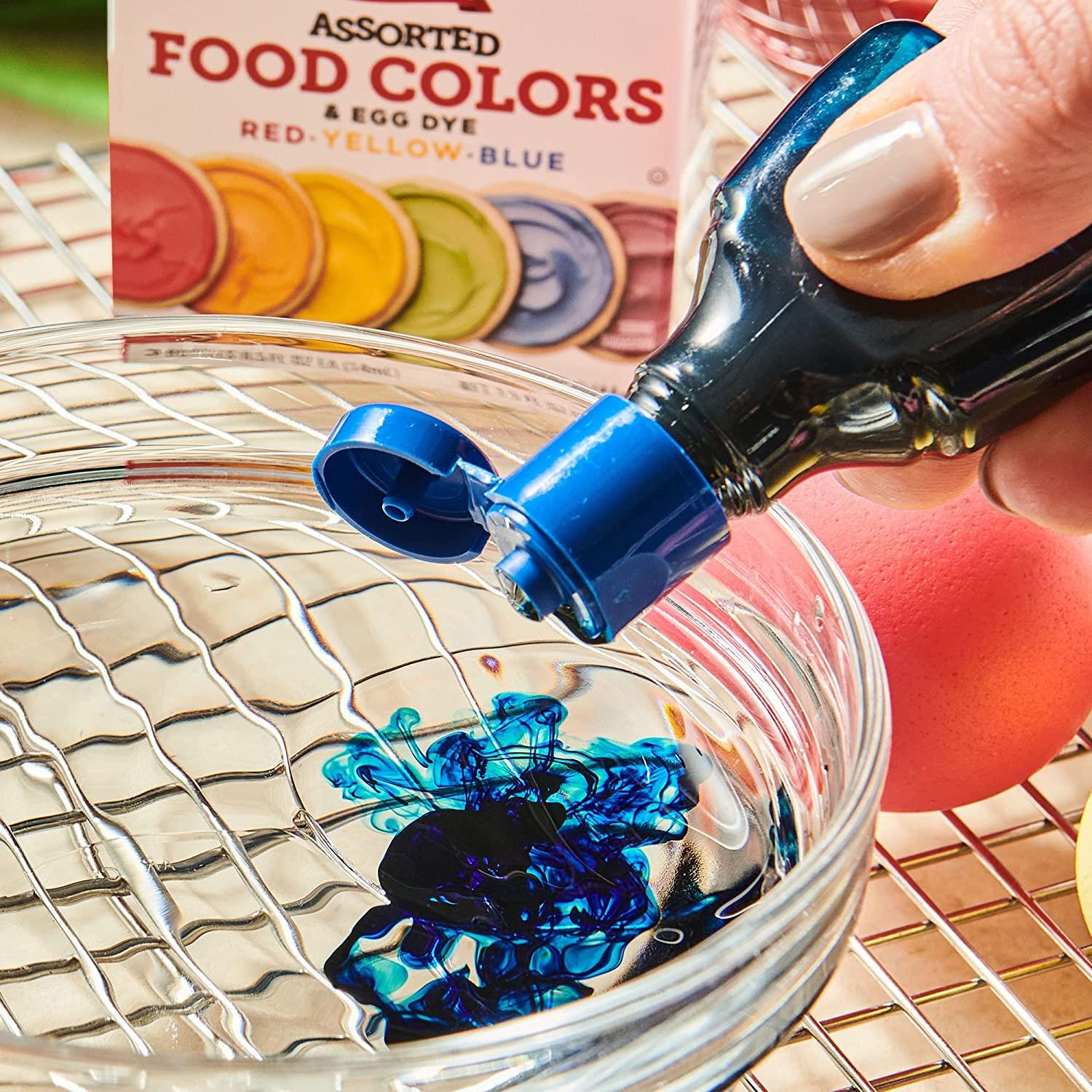 Mccormick Assorted Food Colors & Egg Dye 1.5 fl oz - Vibrant Dye for ...