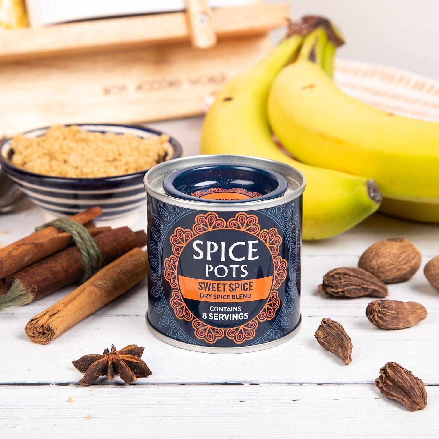 Spice Pots - Sweet Dry Spice Blend - 100% Natural Ingredients - Gluten ...
