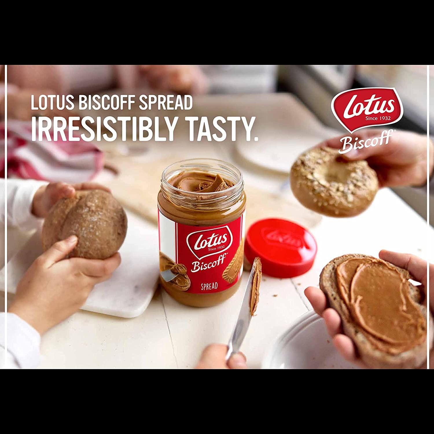 Lotus Biscoff Spread Crunchy 380g - Delicious Cookie Butter Spread ...