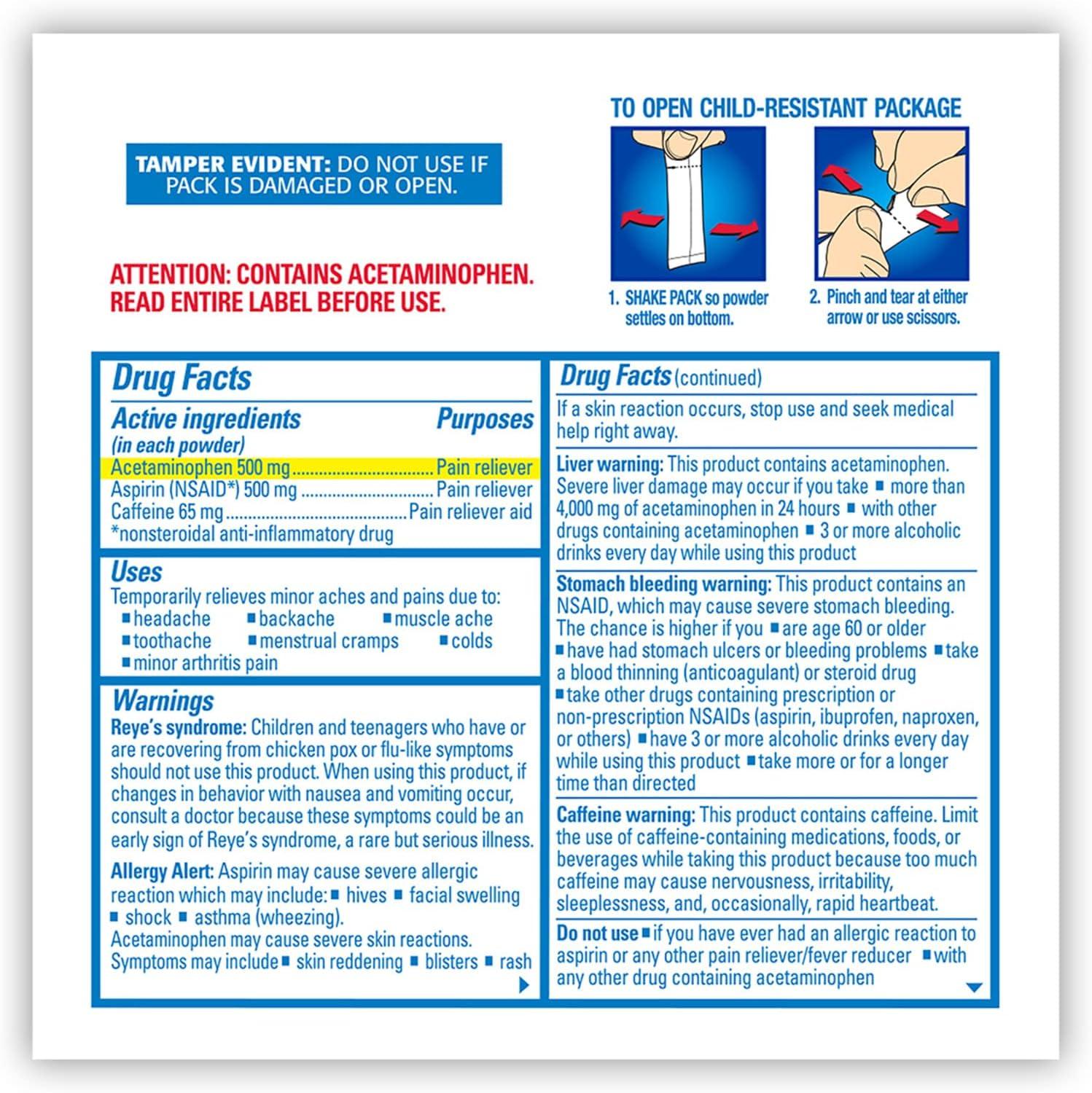 BC MAX Strength Fast Pain Relief Powder - Lemonade Flavor, 16 Count ...