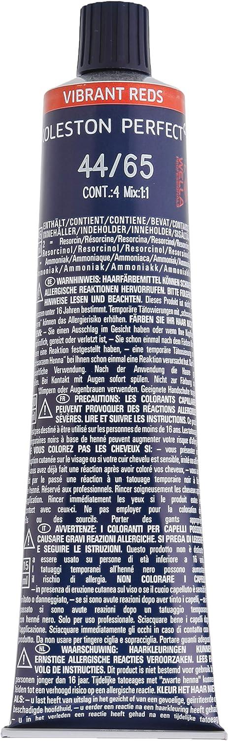 Wella Koleston Perfect ME+ Vibrant Reds 44/65 Intense Medium Brown ...