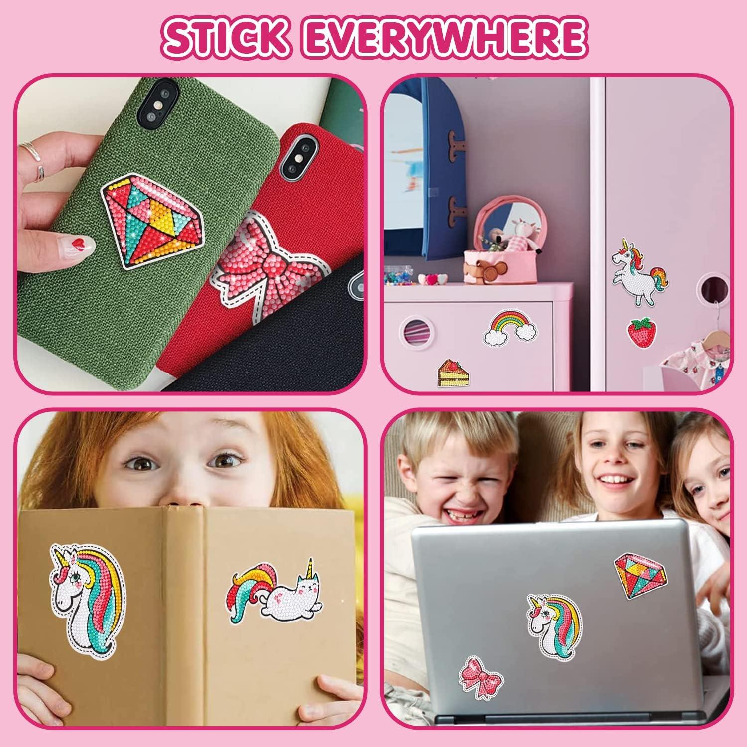 TOY Life Diamond Painting Kits for Kids - 26pcs Mosaic Sticker Art Set ...