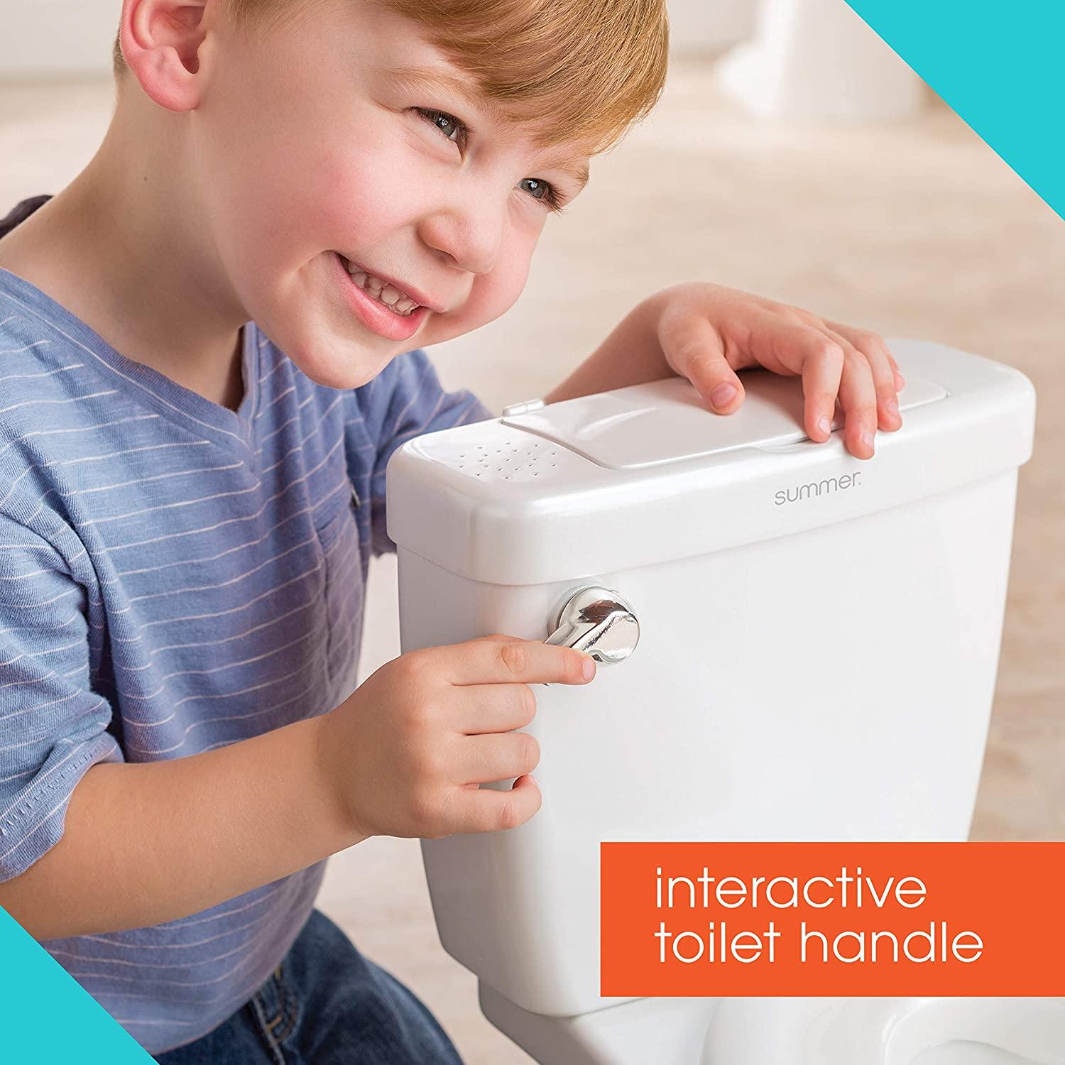 Summer Infant My Size Potty, White - Realistic Potty Training Toilet ...