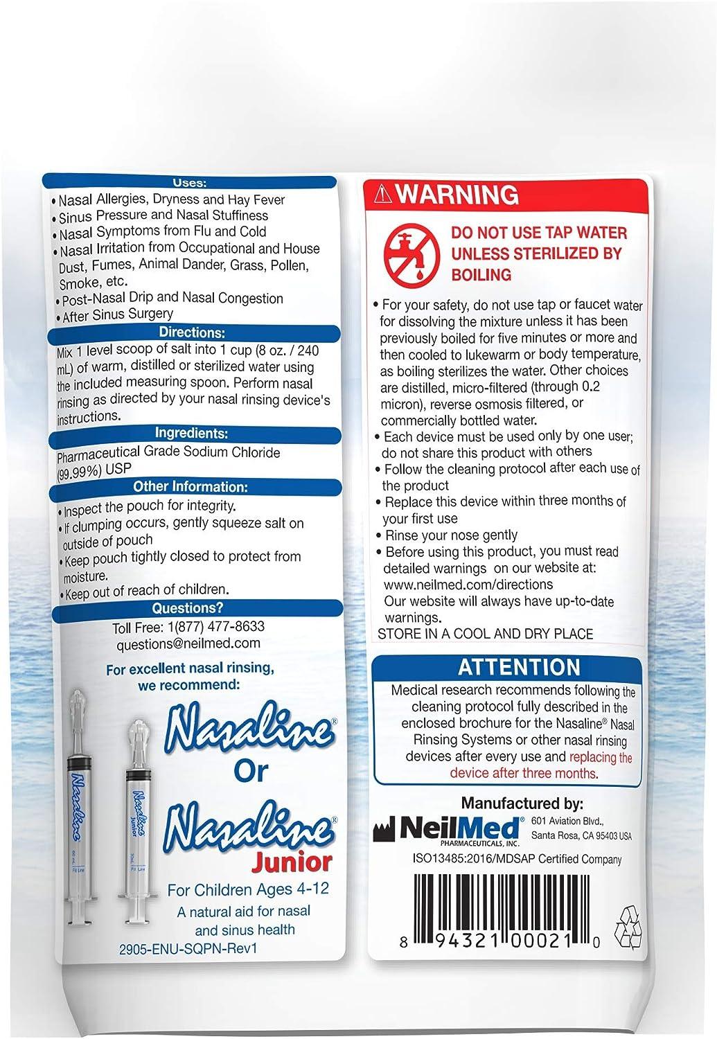 Nasaline Salt - 12 Ounce Pouch