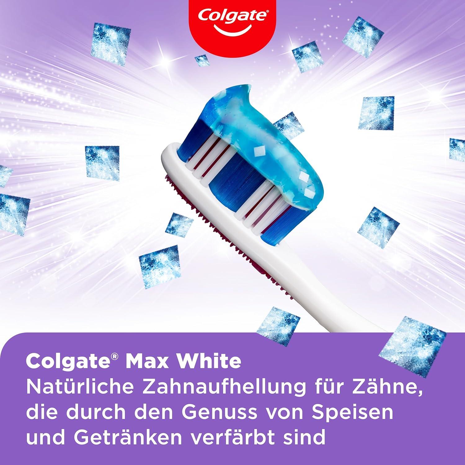 Colgate Max White Sparkle Diamonds Toothpaste 12x75ml | Ideal Tooth ...