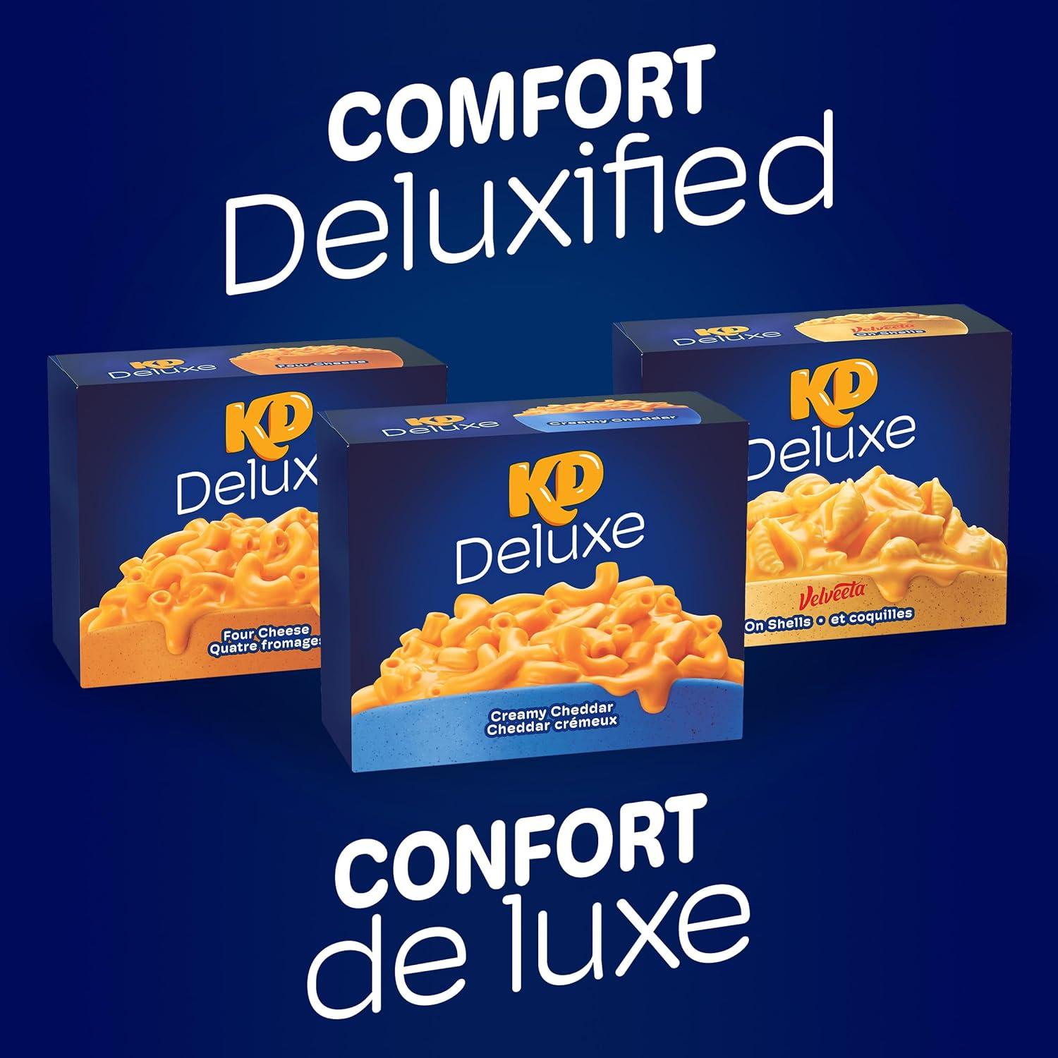 Kraft Deluxe Original Cheddar Macaroni & Cheese Dinner 400g | Buy Now ...