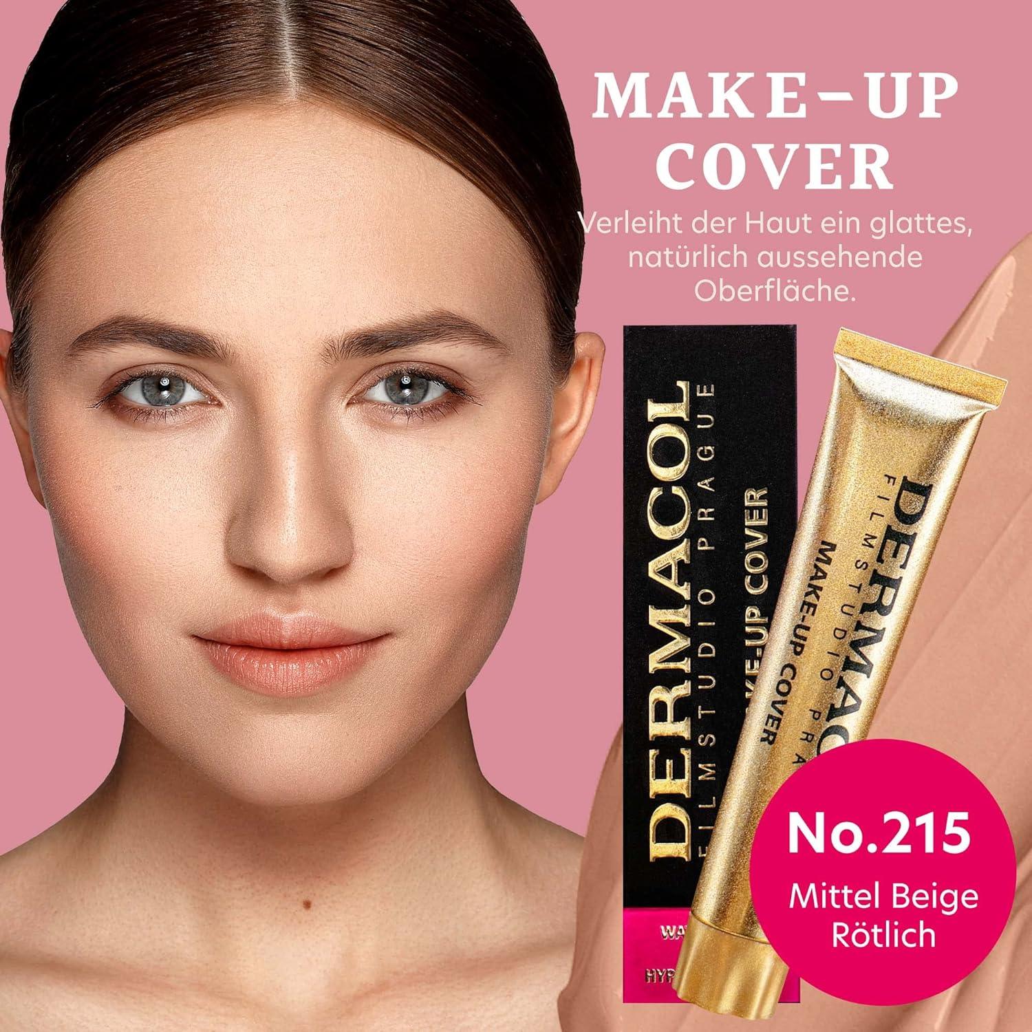 Dermacol Full Coverage Liquid Foundation SPF 30 - Matte Waterproof ...