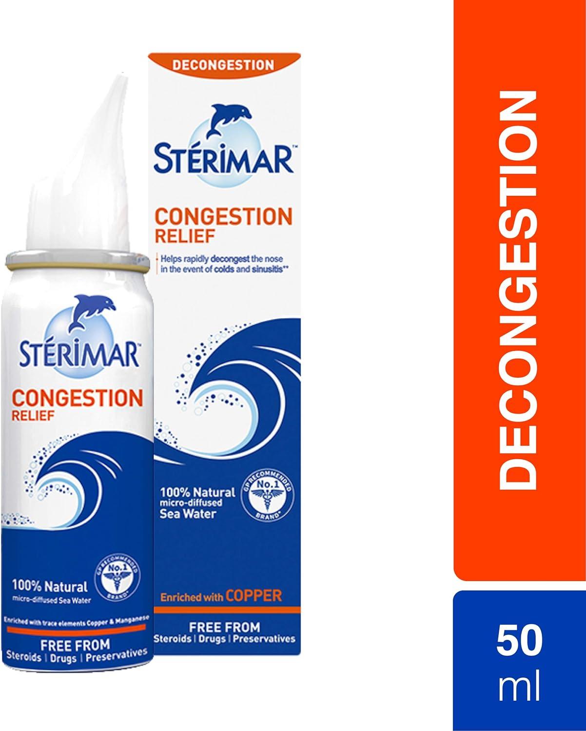 St rimar Congestion Relief Spray 50ml - Fast Nasal Decongestant | Buy ...