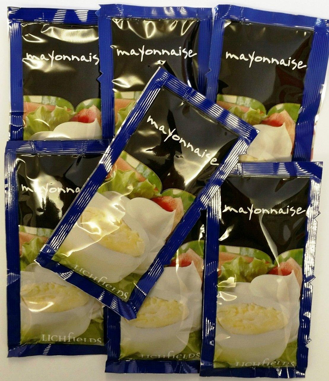 25 x Lichfields Mayonnaise - 10g Individual Sachets | Buy Now with ...