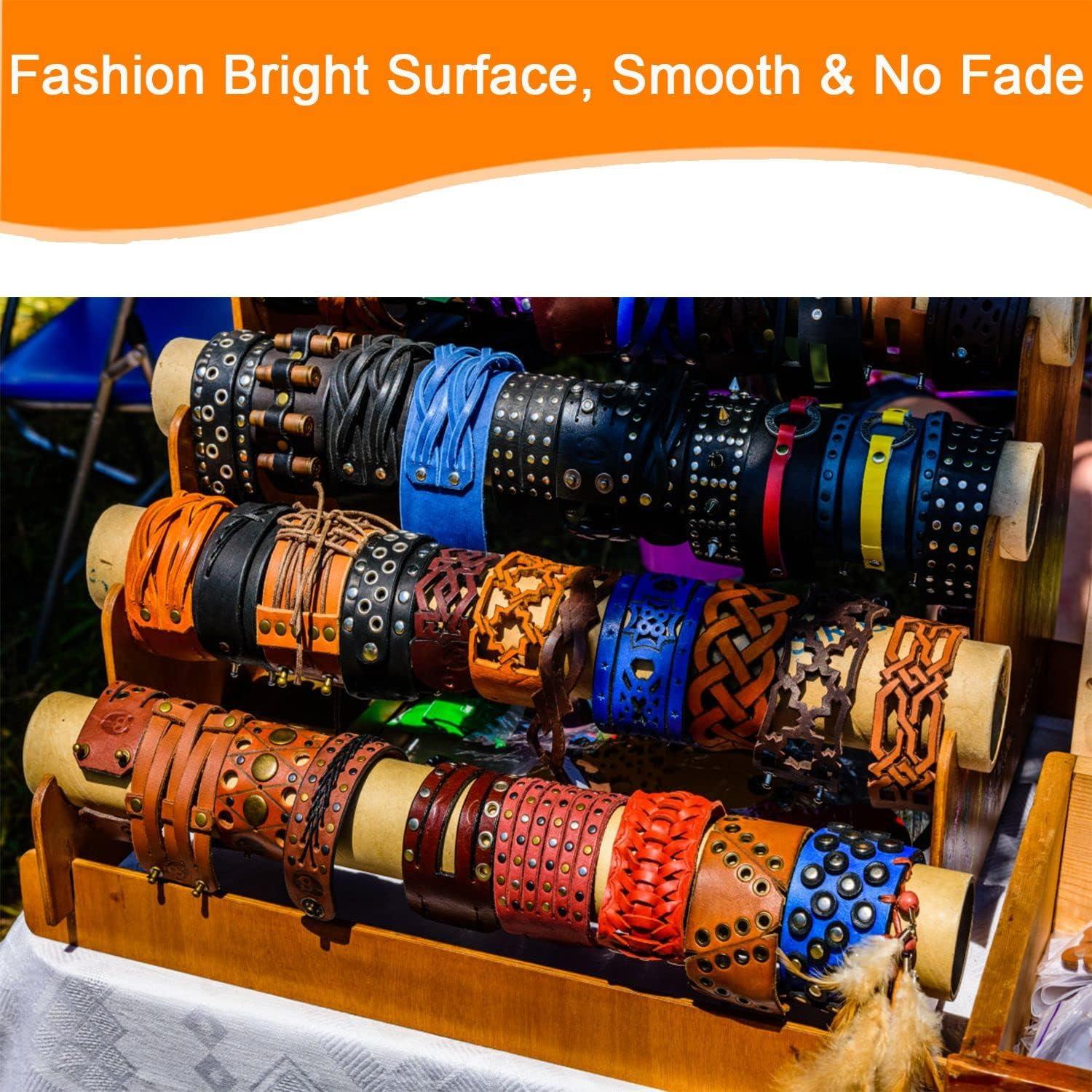 240 Sets Leather Rivets Double Cap Rivet Tubular - 4 Colors 3 Sizes ...