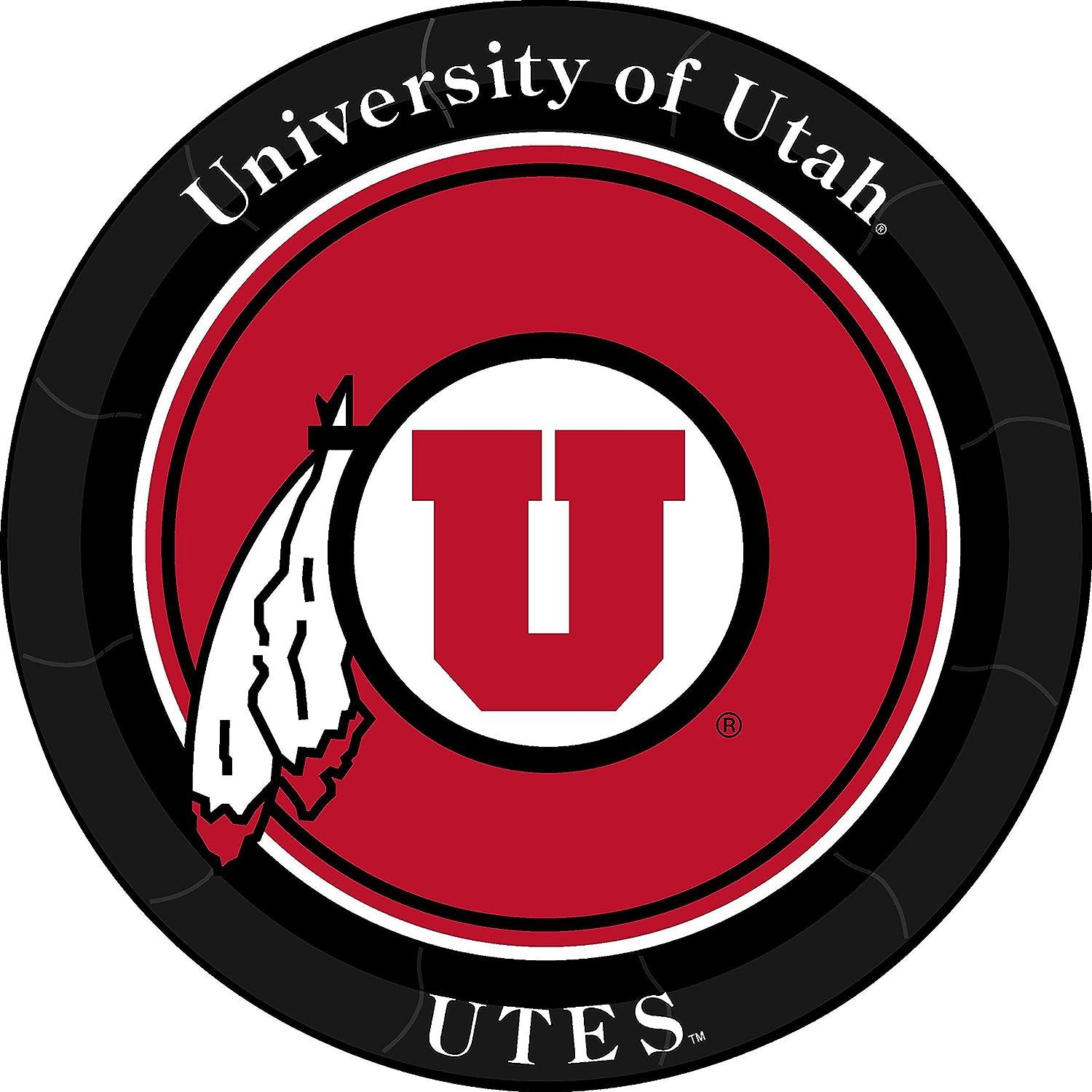 Utah Utes Party Supplies - 16 Guests - Westrick Paper Co. - 48 Pieces ...