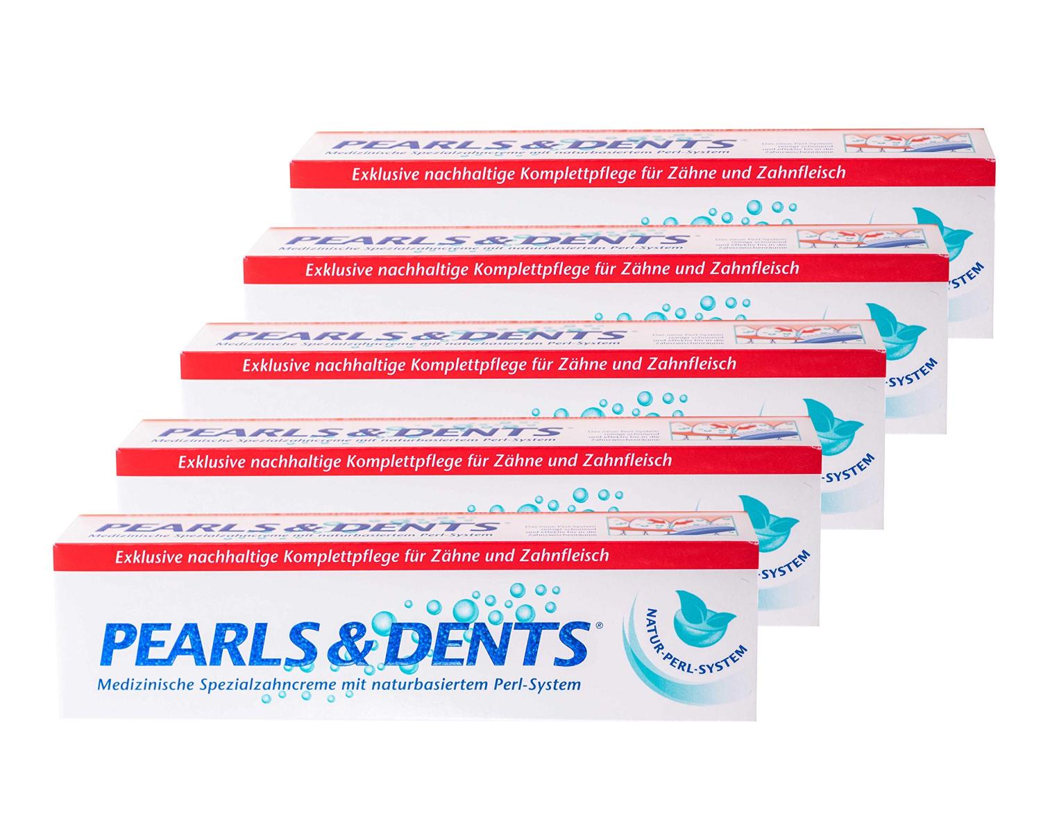 Buy 5x Pearls & Dents Toothpaste 100ml - Premium Whitening & Oral Care ...