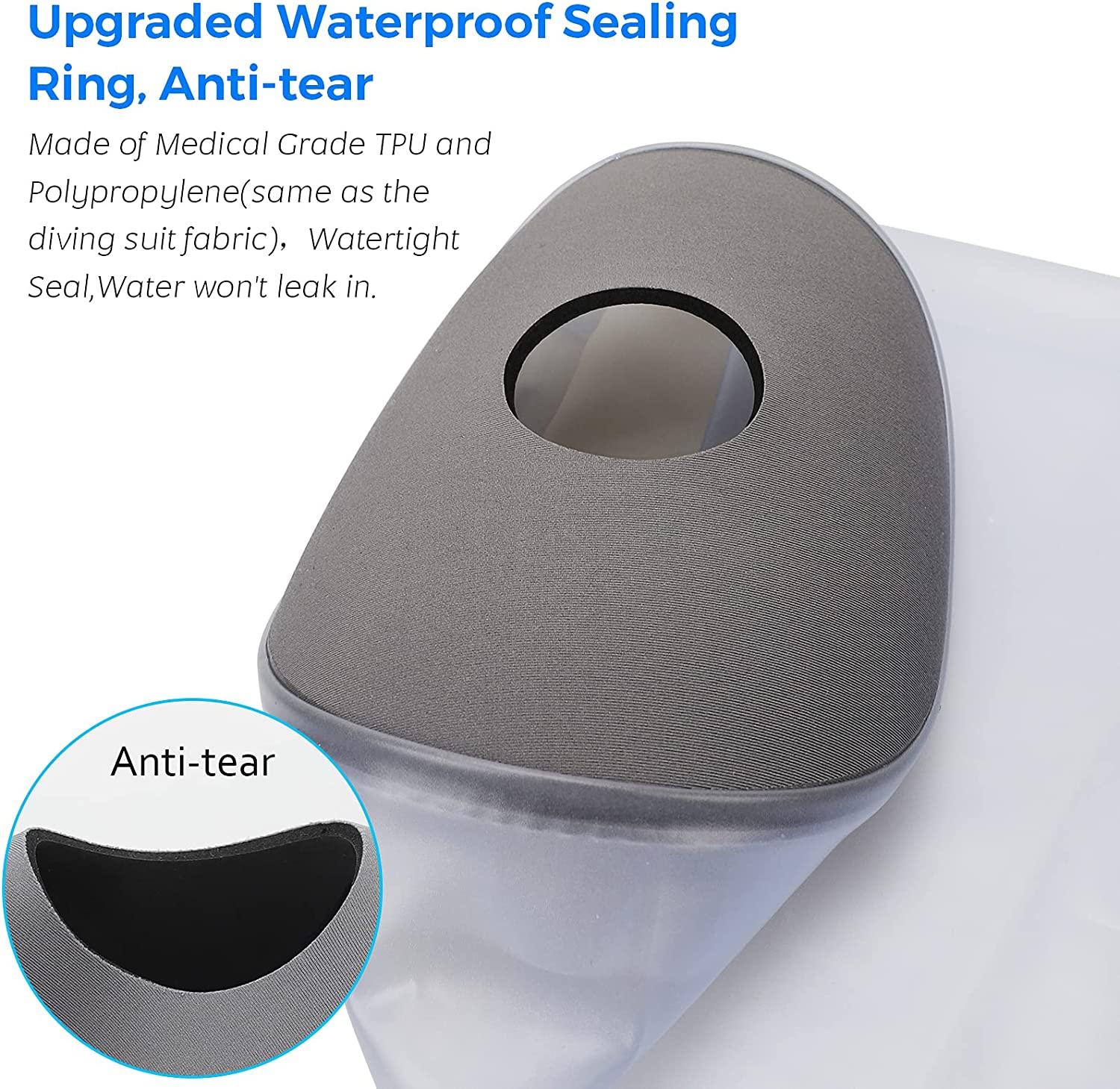 Waterproof PICC Line Shower Cover - Reusable Upper Arm Sleeve Protector ...