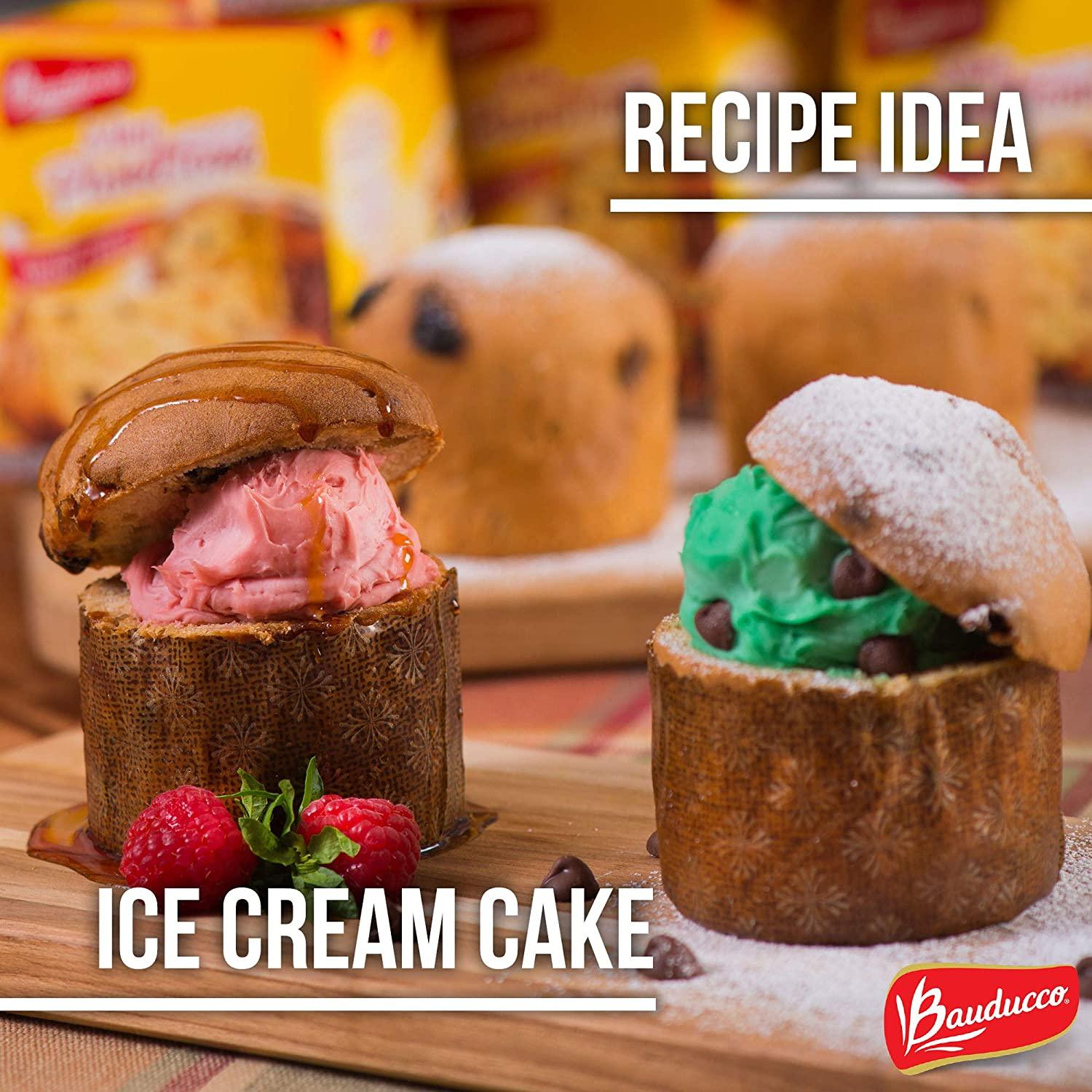 Bauducco Mini Panettone Chocolate 3.5oz - Traditional Italian Holiday ...