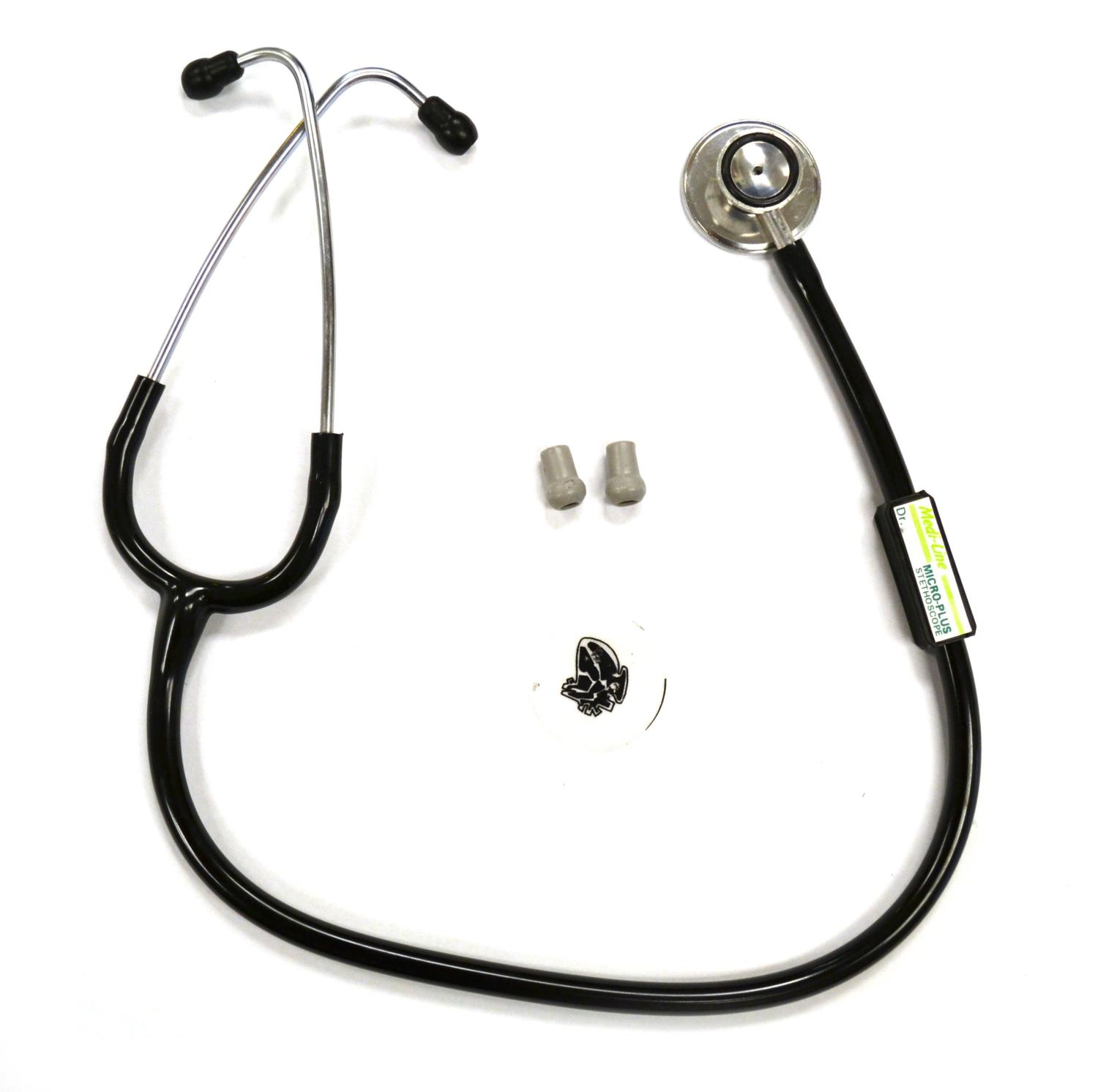 Buy Eisco Labs Stainless Steel Micro Plus Stethoscope with Spare Ear ...