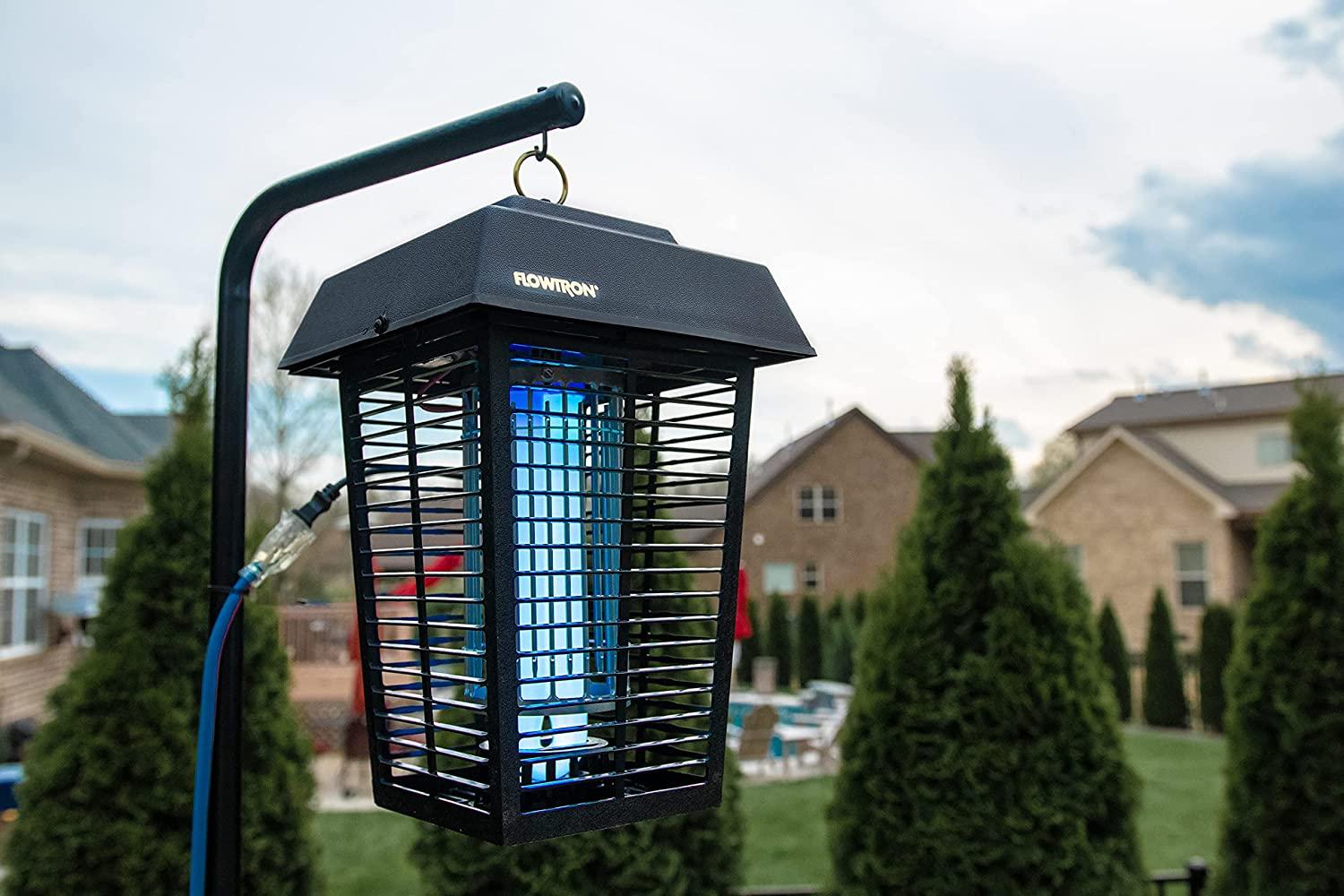 Flowtron BK-40D Electronic Insect Killer - 1 Acre Coverage - Black ...