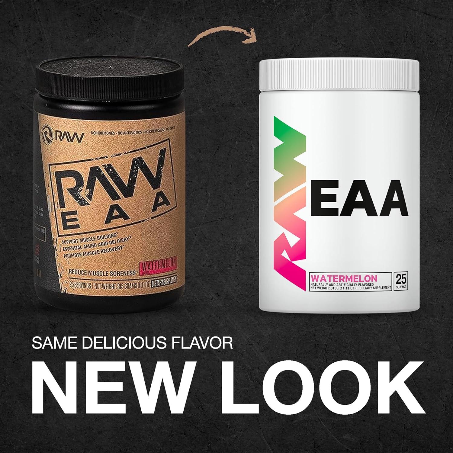 RAW EAA Essential Amino Acids Powder Supplement | Build Lean Muscle ...