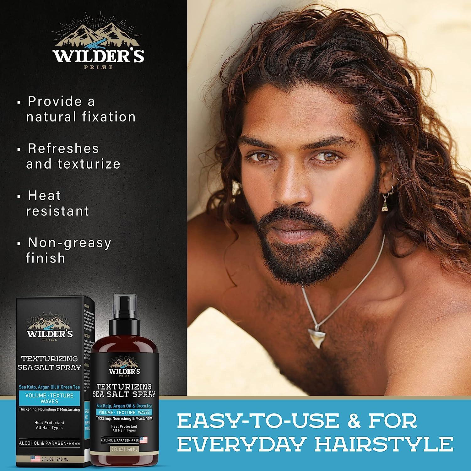 Sea Salt Spray for Men & Women - Beach Waves & Volume - Made in USA ...