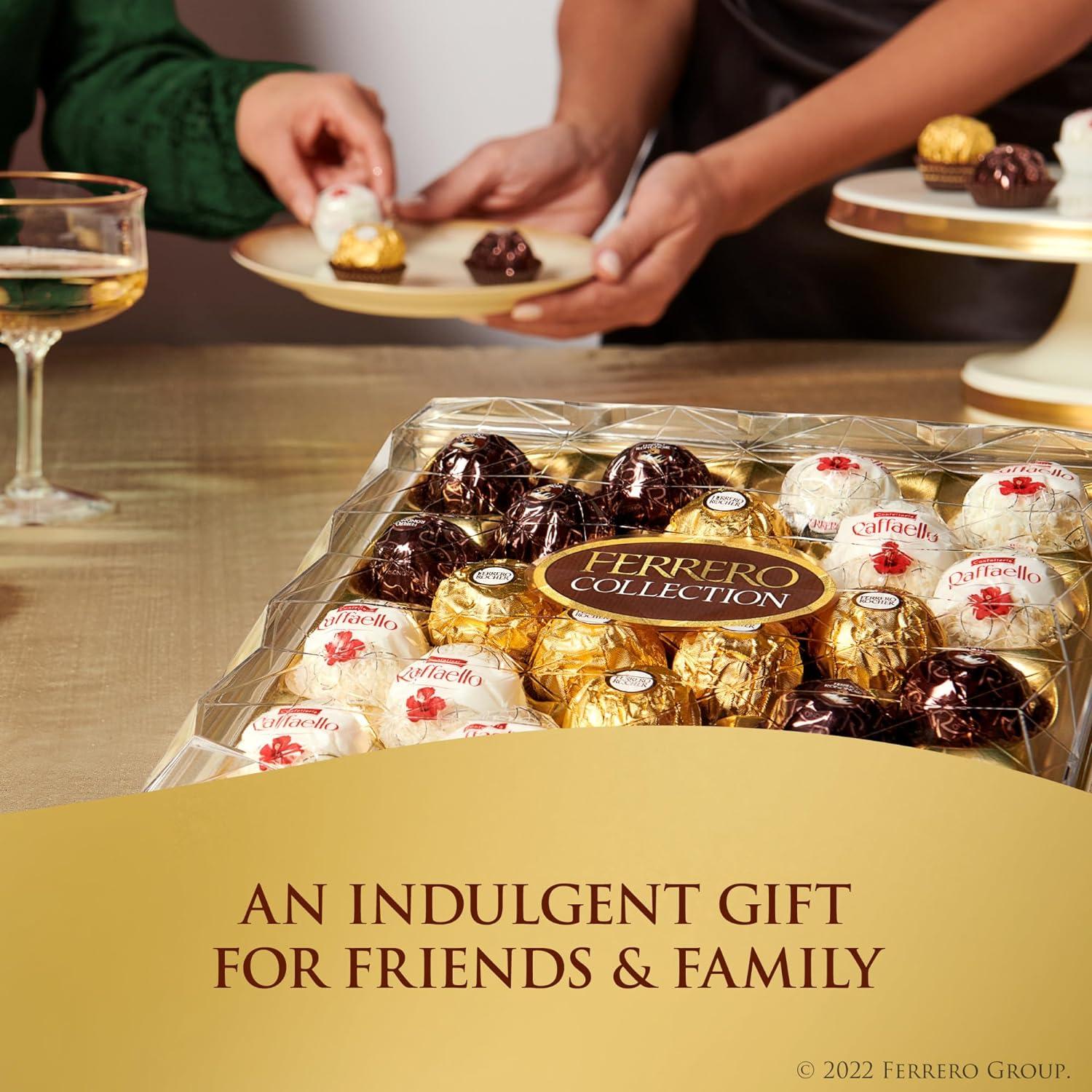 Ferrero Collection Premium Gourmet Assorted Hazelnut Milk Chocolate ...