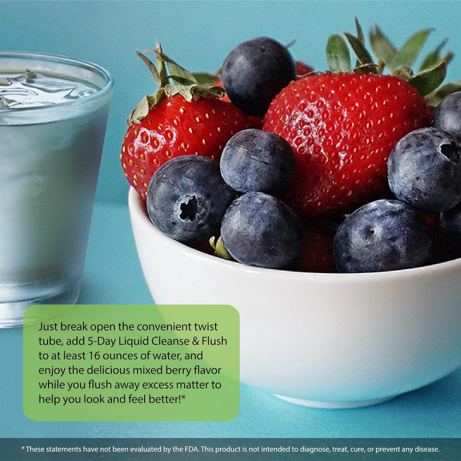 Applied Nutrition 5-Day Liquid Cleanse & Flush 10-Twist Tubes 3.4 fl ...