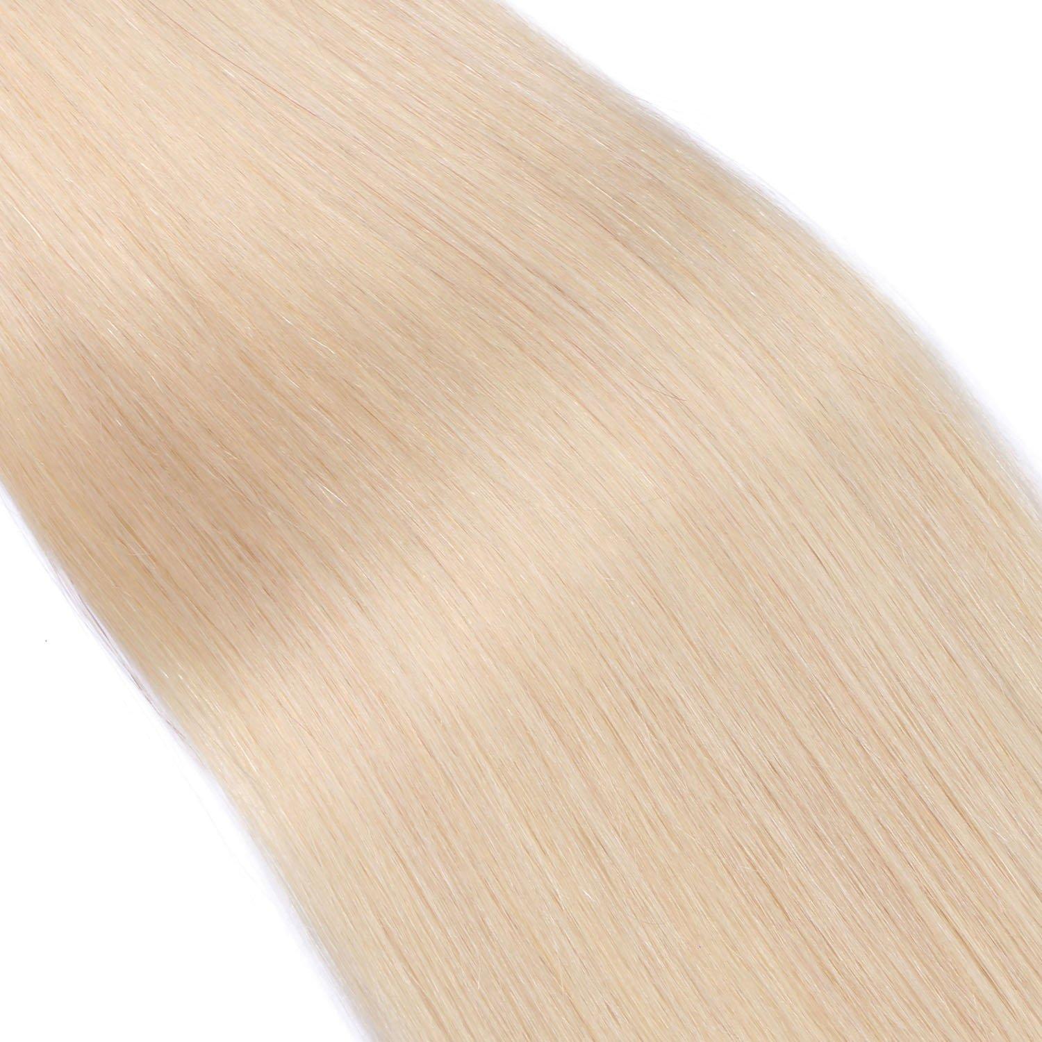 Buy Micro-Ring Hair Extensions #613 - Clear Light Blond | 50cm 150 ...
