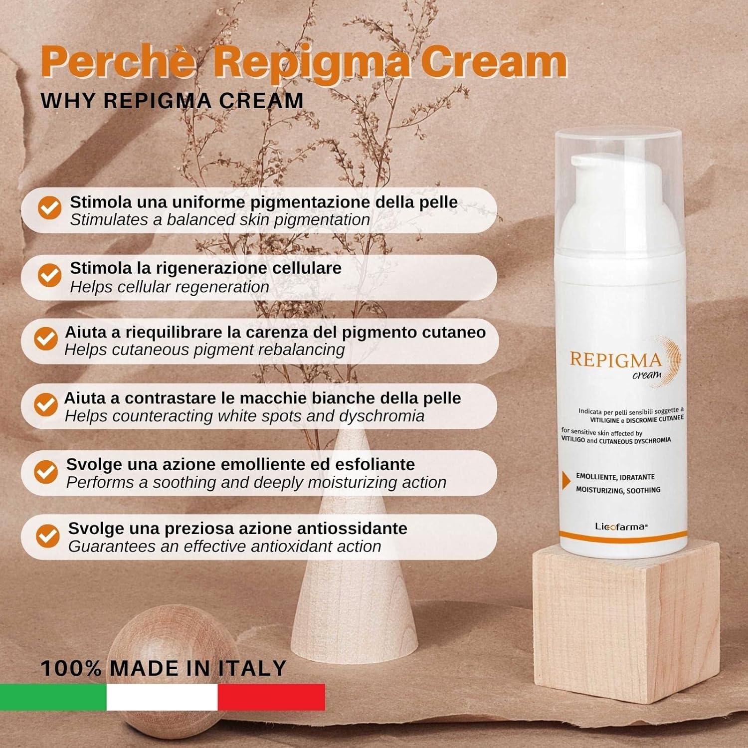 Repigma Cream - Natural Solution for Vitiligo White Spots & Skin ...