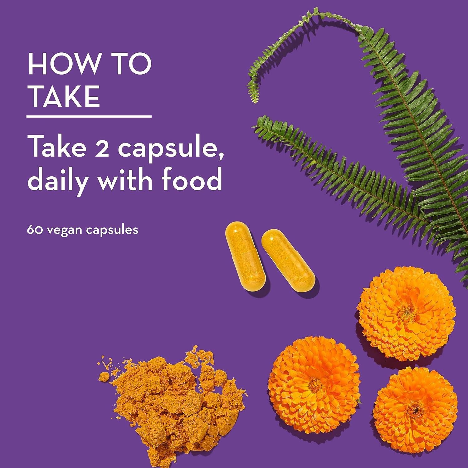 HUM Turn Back Time Supplement - Youthful Skin with Turmeric, Green Tea ...