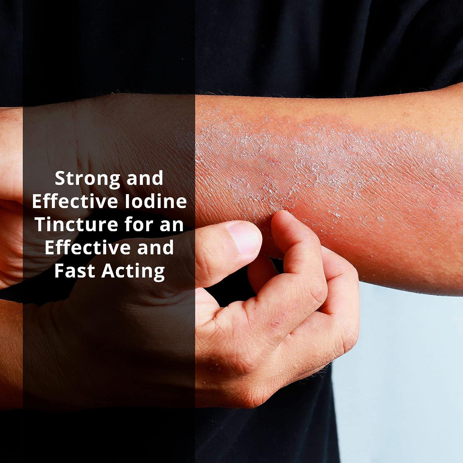 De La Cruz Decolorized Iodine Tincture - Clear Solution Antiseptic ...