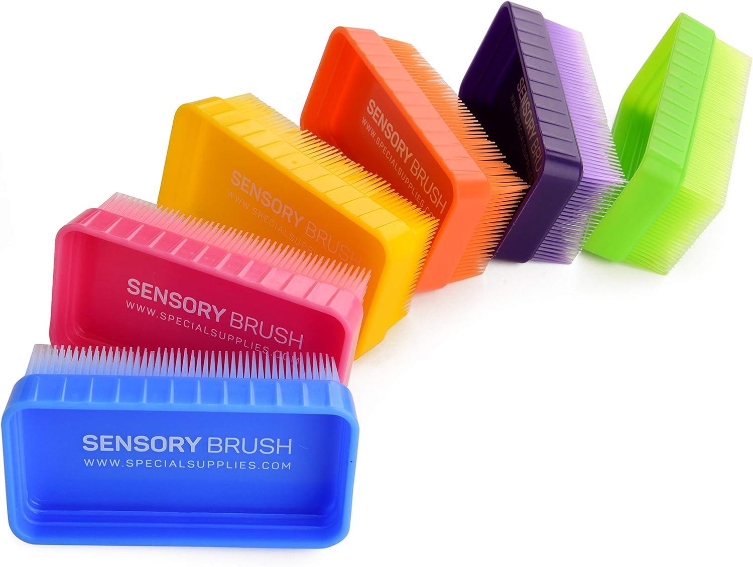 Sensory Brush Therapressure Therapy 6 Pack - Calming Tools for Kids ...