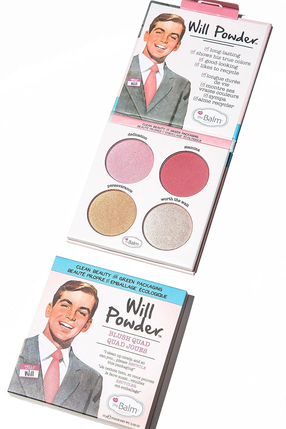 theBalm Will Powder Blush Quad - 1 ct. | High-quality Cheek Color ...