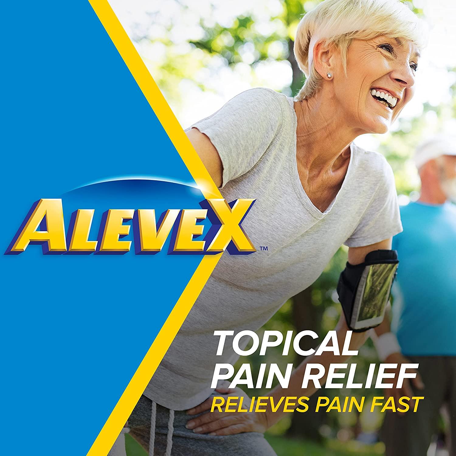 AleveX Pain Relieving Lotion 2.7oz Tube - Powerful and Long Lasting ...