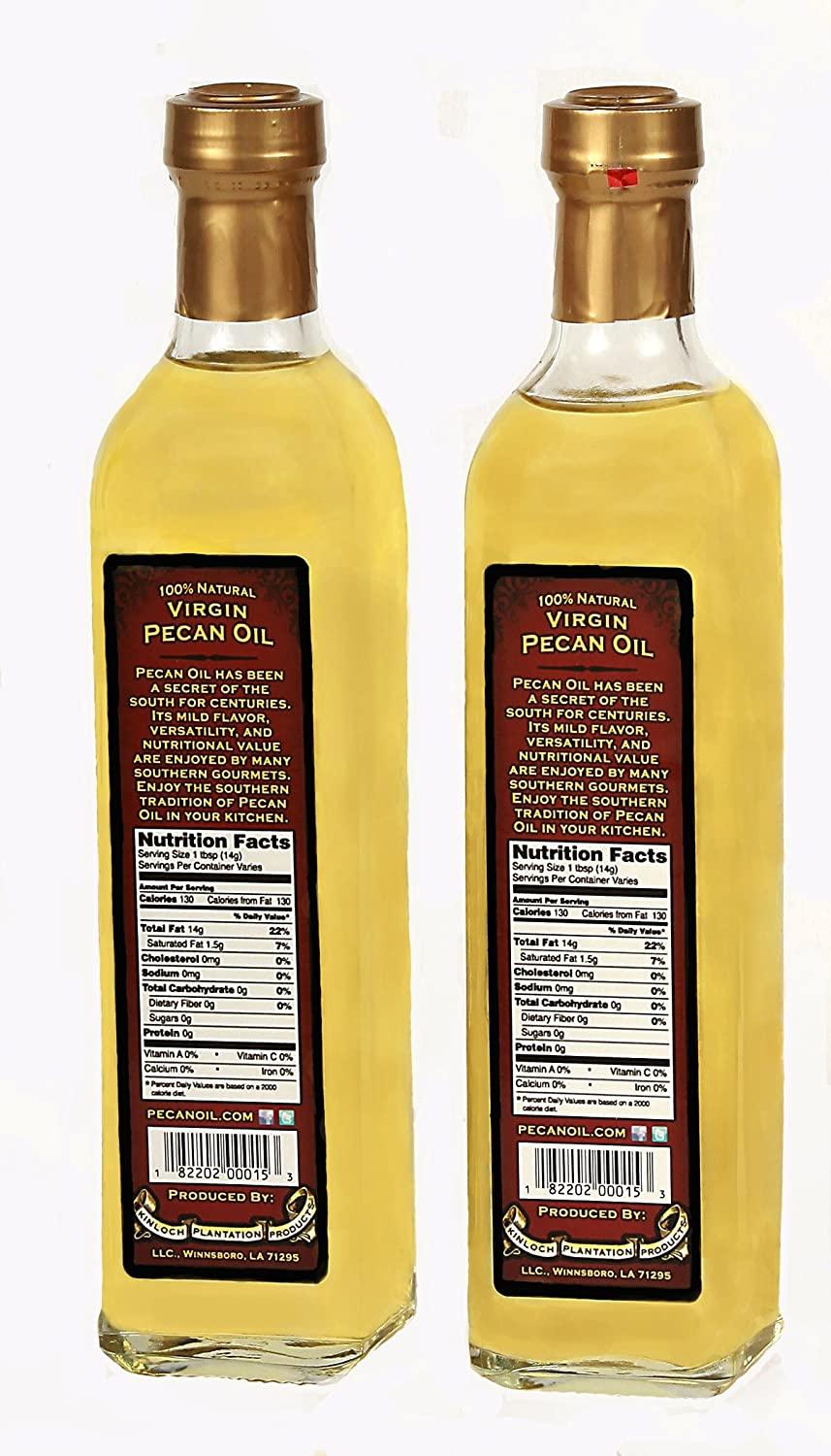 Kinloch Plantation Pecan Oil - 2 x 500 ML Bottles | Pure and Nutritious ...