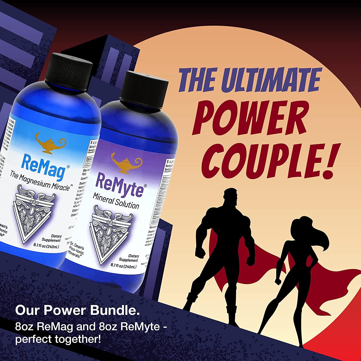 RnA ReSet ReMag & ReMyte Mineral Solution 240ml - Dr. Carolyn Dean ...