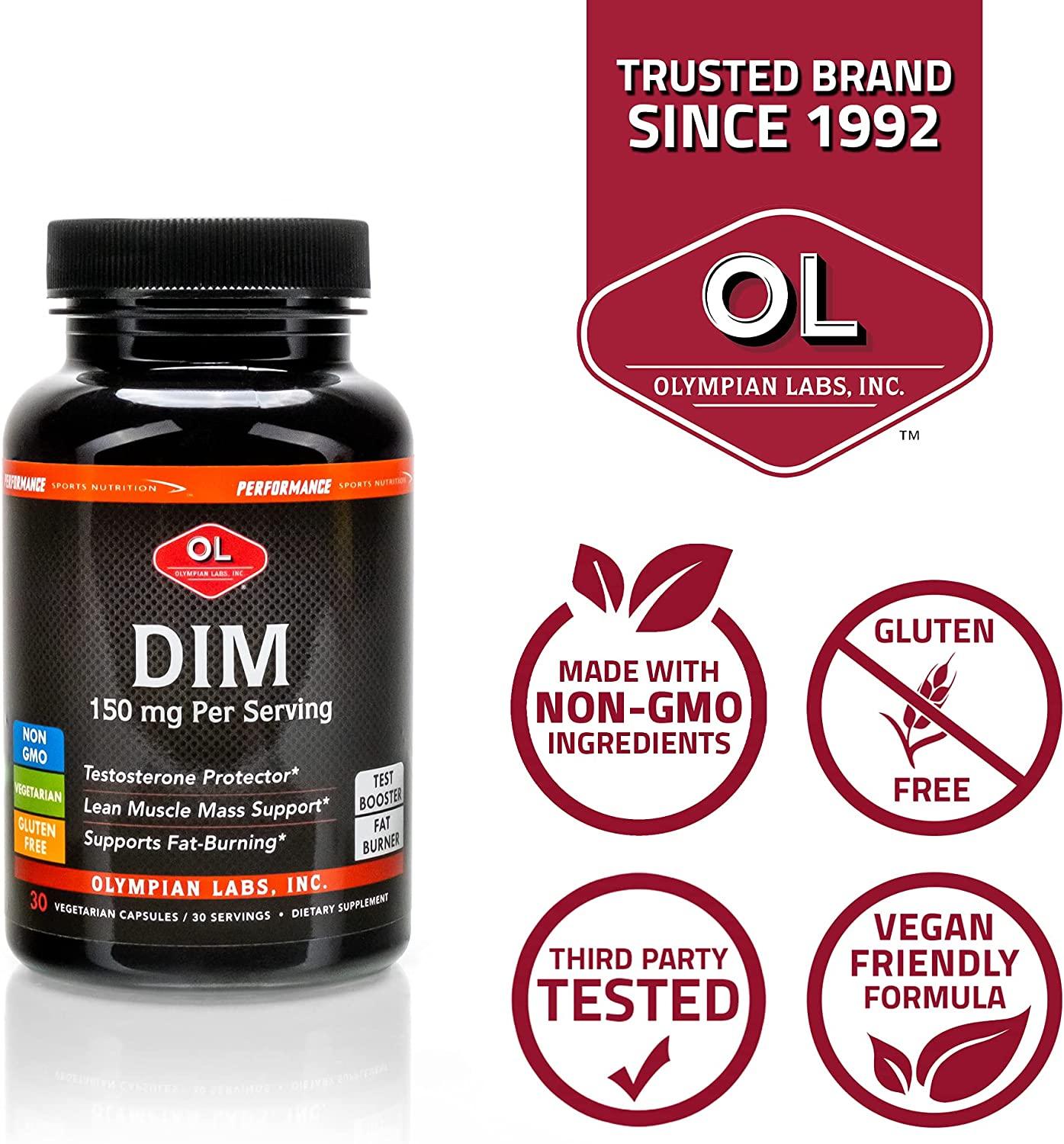 Optimized DIM 150mg Capsules for Hormone Balance & Acne Support - 30 ...