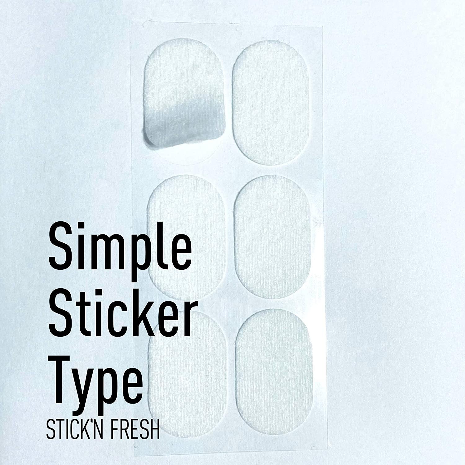 STICK'N FRESH Phytoncide Scented Patch Stickers - 4 Packs x 6 Patches ...