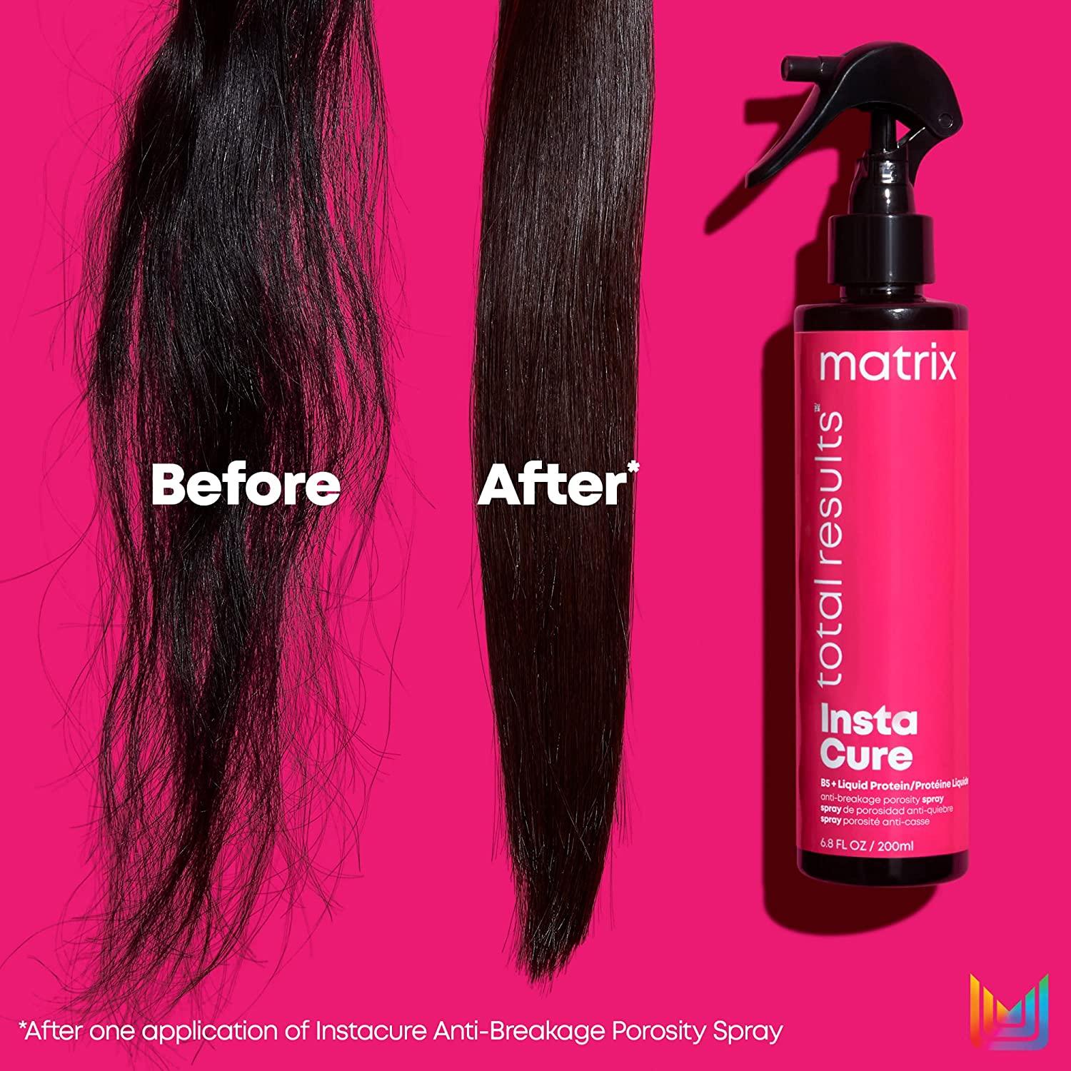 MATRIX Total Results Instacure Anti-Breakage Leave-In Porosity Spray ...