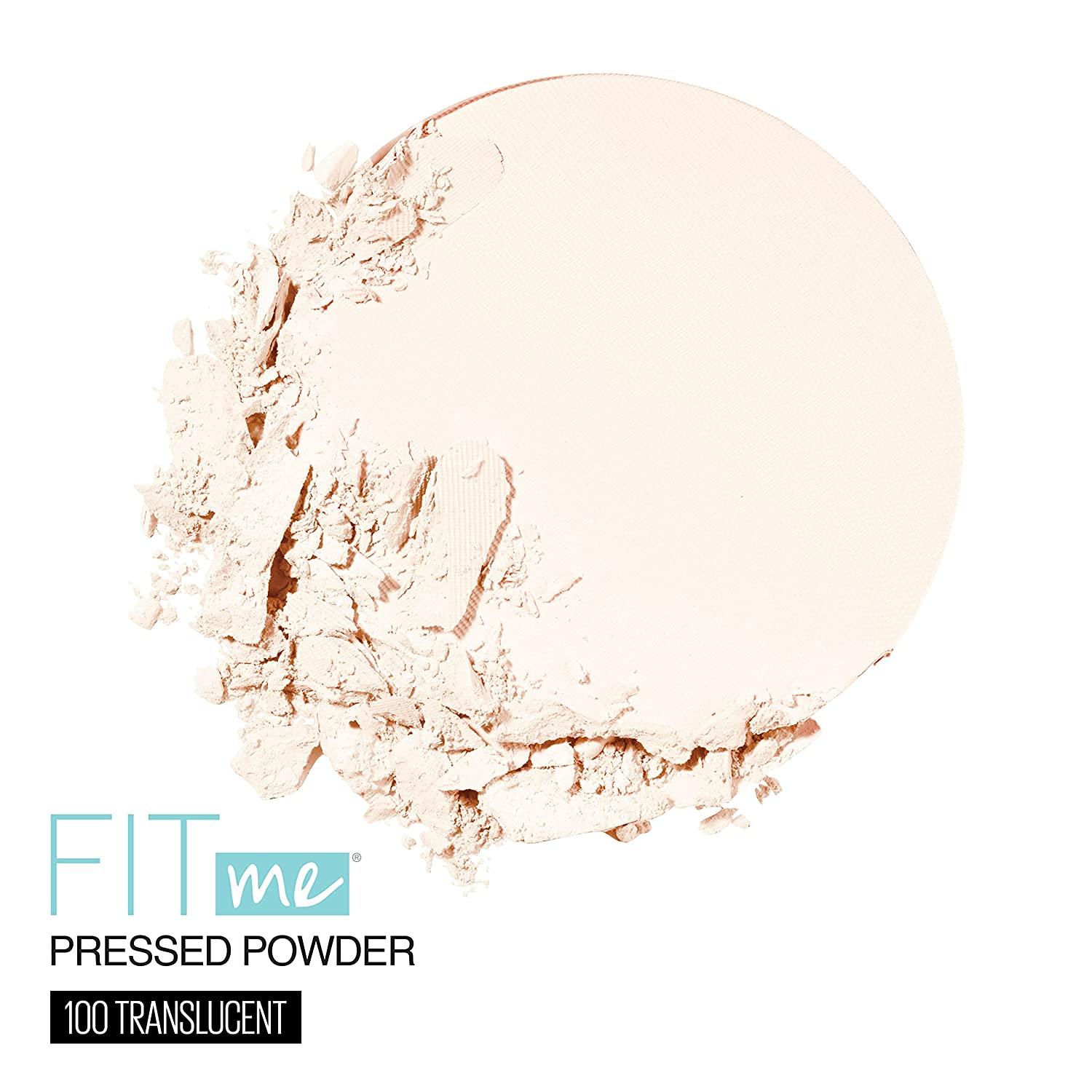 Maybelline Fit Me Matte + Poreless Pressed Powder Makeup - Translucent ...