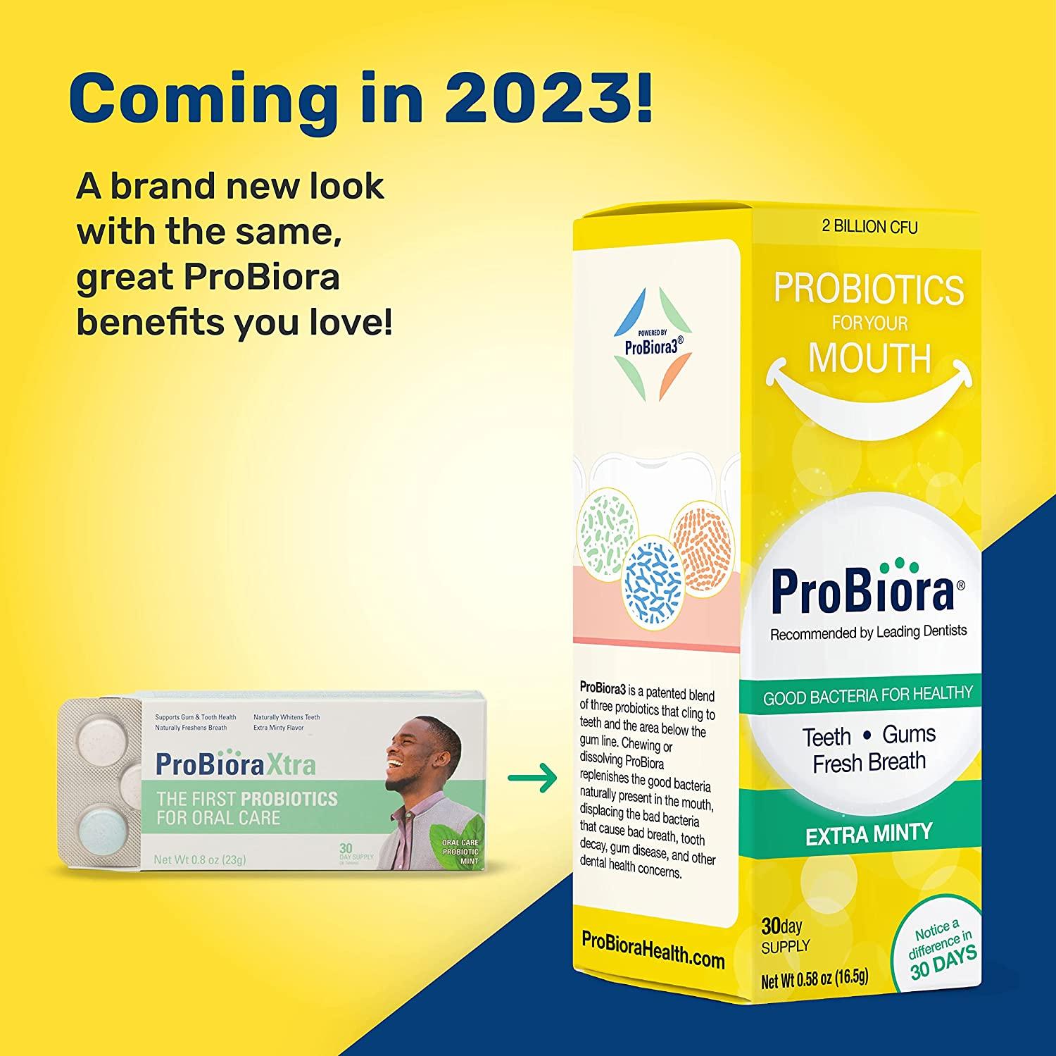 ProBioraXtra Oral-Care Probiotic Mints | Supports Healthy Teeth & Gums ...