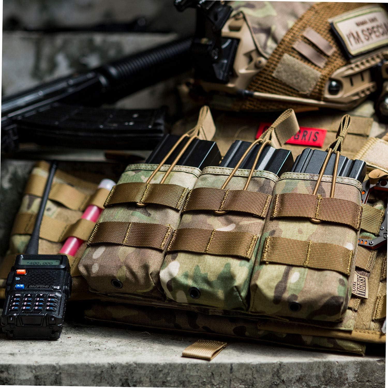 Oneigris Tactical Molle Magazine Bag for AR/AK/AKM | Durable Nylon ...