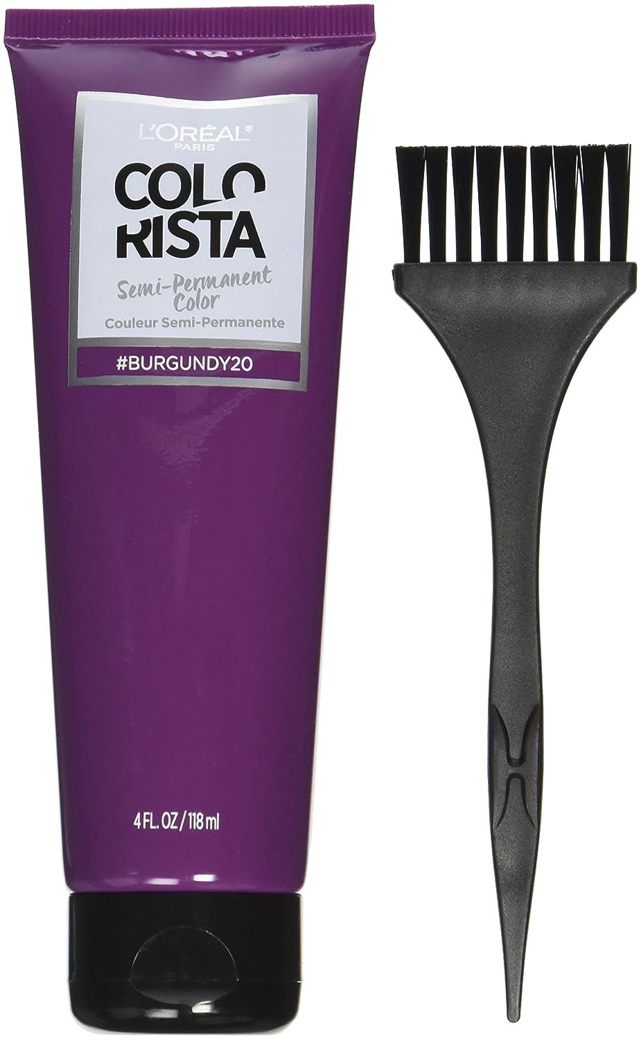 L'Oreal Paris Colorista Burgundy Semi-Permanent Hair Color for ...