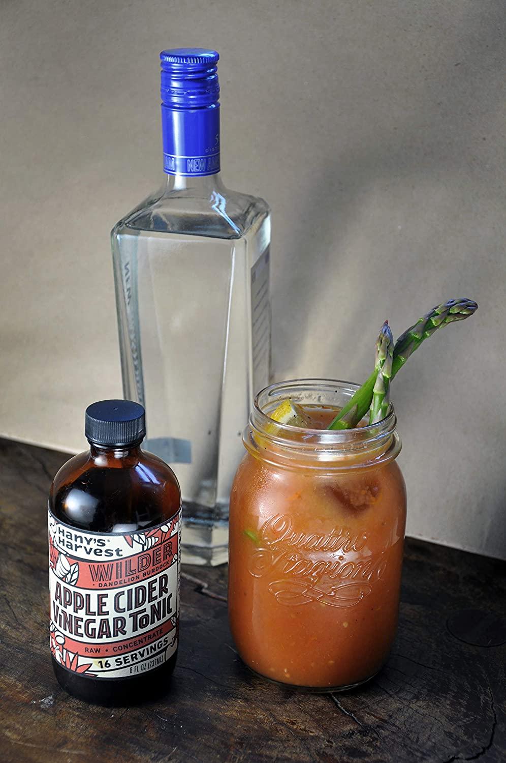 Dandelion Earth Cider - Raw Organic Unfiltered Apple Cider Vinegar with ...