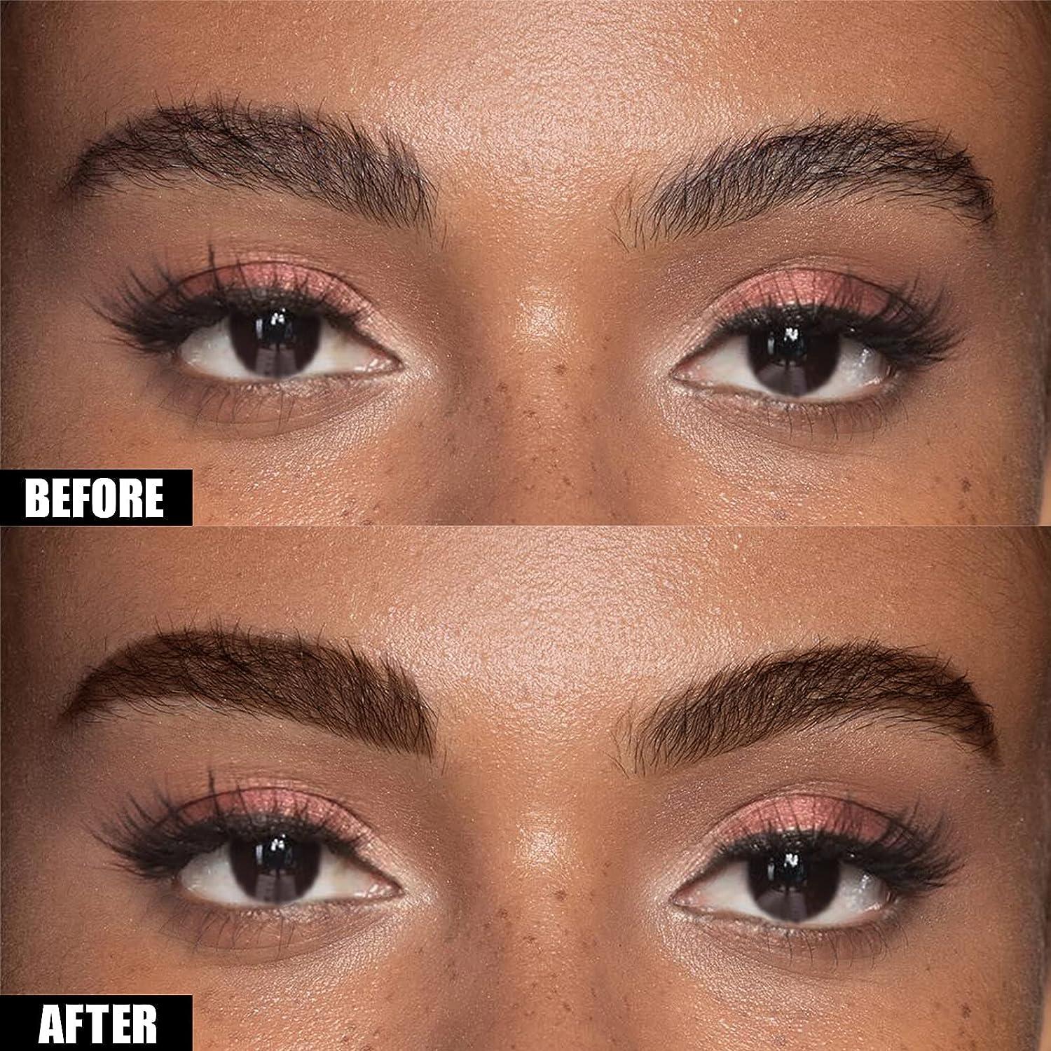 Defined Eyebrows Before After