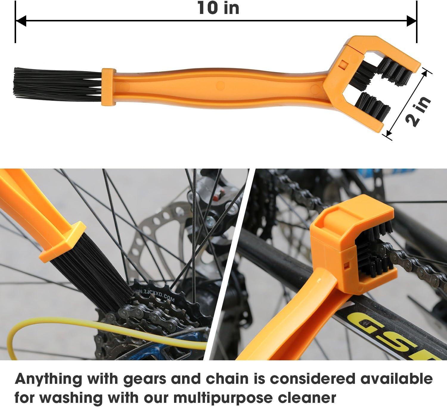 SINGARE 7pcs Bike Cleaning Tools Set - Ideal for Mountain, Road, City ...