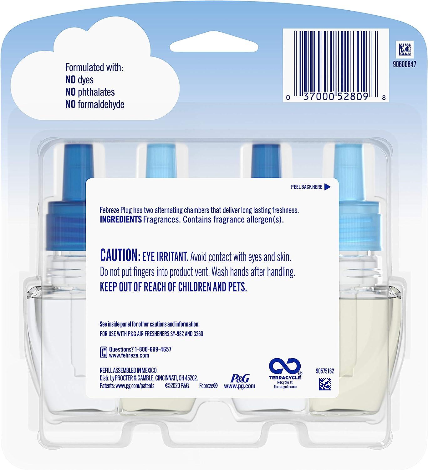 Febreze Origins Fade Defy Ocean Plug Air Freshener Refills (2 pack) 1. ...