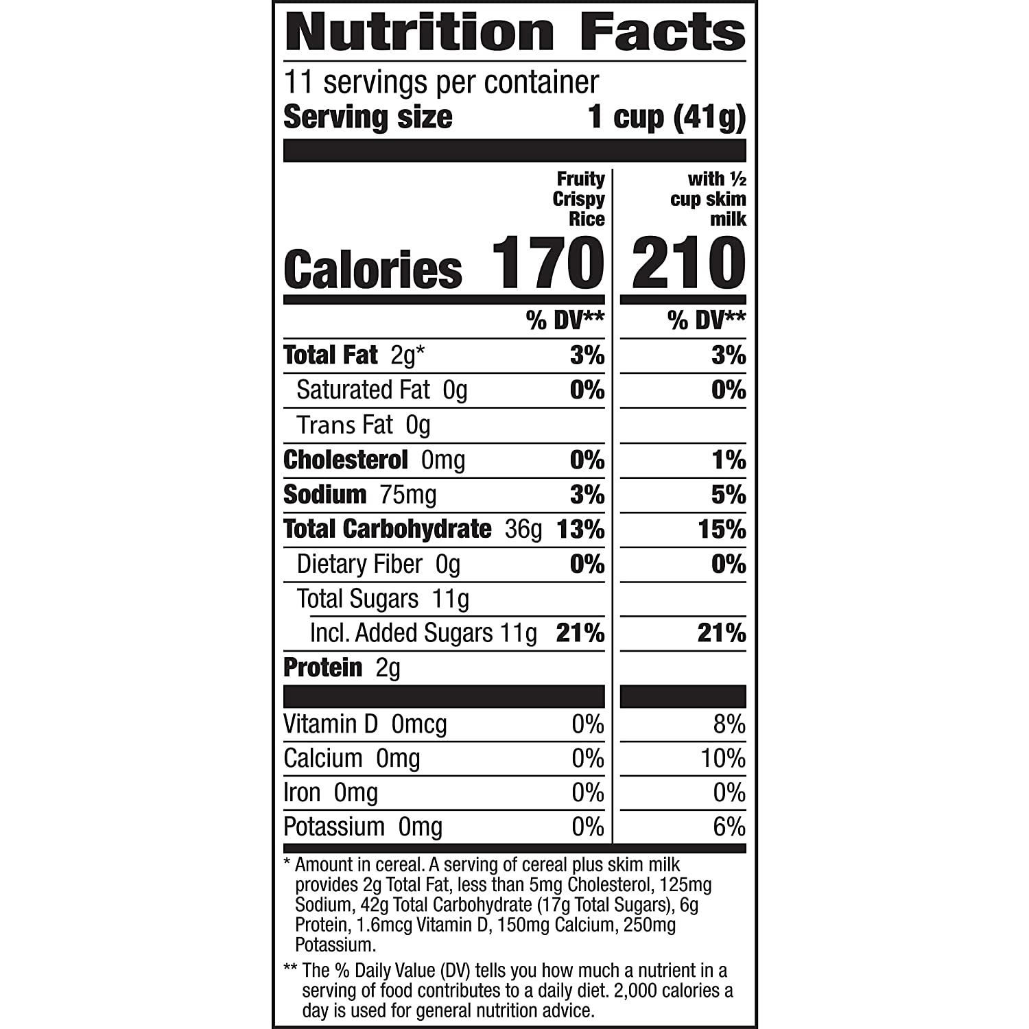 Cascadian Farm Fruity Crispy Rice Cereal 16 oz Value Size - Pack of 1