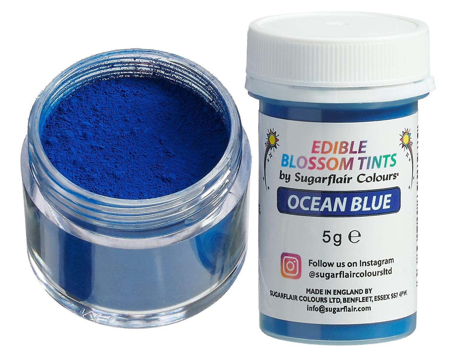 Ocean Blue Food Colouring Powder - 5g | Use on Cakes, Fondant ...