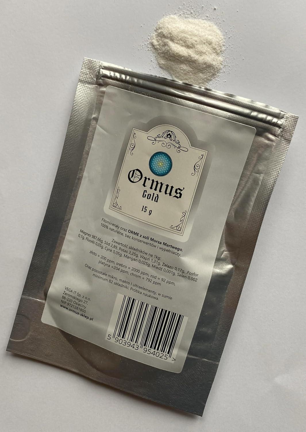 Buy Ormus Gold 15g - 100% Natural ORME Monoatomic Elements from Dead ...